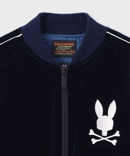 SKOOKUM ベロアスカジャン｜Psycho Bunny｜サイコバニー 公式ブランドサイト – Psycho Bunny JAPAN ...